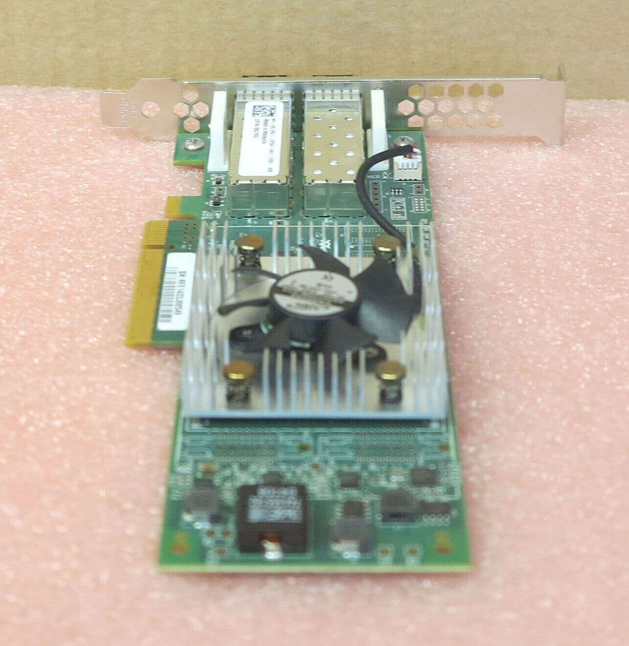 Dell QLOGIC QLE2662 16GB Fibre Channel Dual Port PCI-E 3 0 x8 HBA 2x SFP 9J1RG