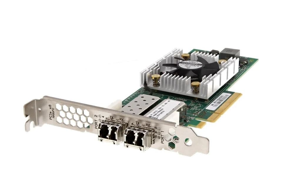 Dell QLOGIC QLE2662 16Gb/s Fibre Channel Dual Port PCI-E 3 0 x8 HBA H8T43 0H8T43