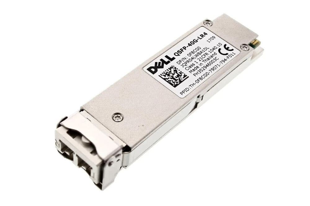 Dell QSFP-40G-LR4 40Gb QSFP FC LC SMF 10km Long Range Transceiver ...