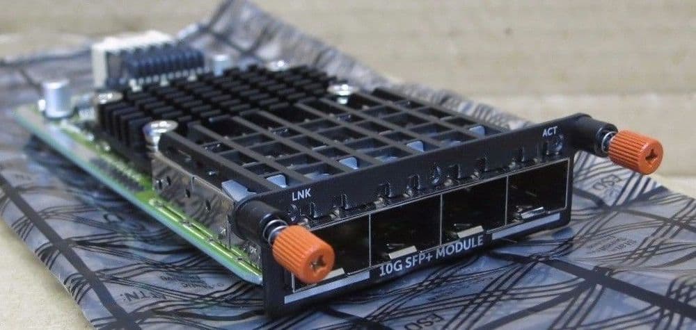 Dell Quad Port SFP 10GbE PHP6J PC8100-10GSFP-R Module PowerConnect 8100 ...