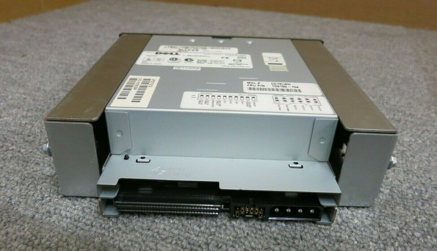 Dell Quantum DF675 CD72LWH SCSI Internal DAT72 68-Pin Tape Drive