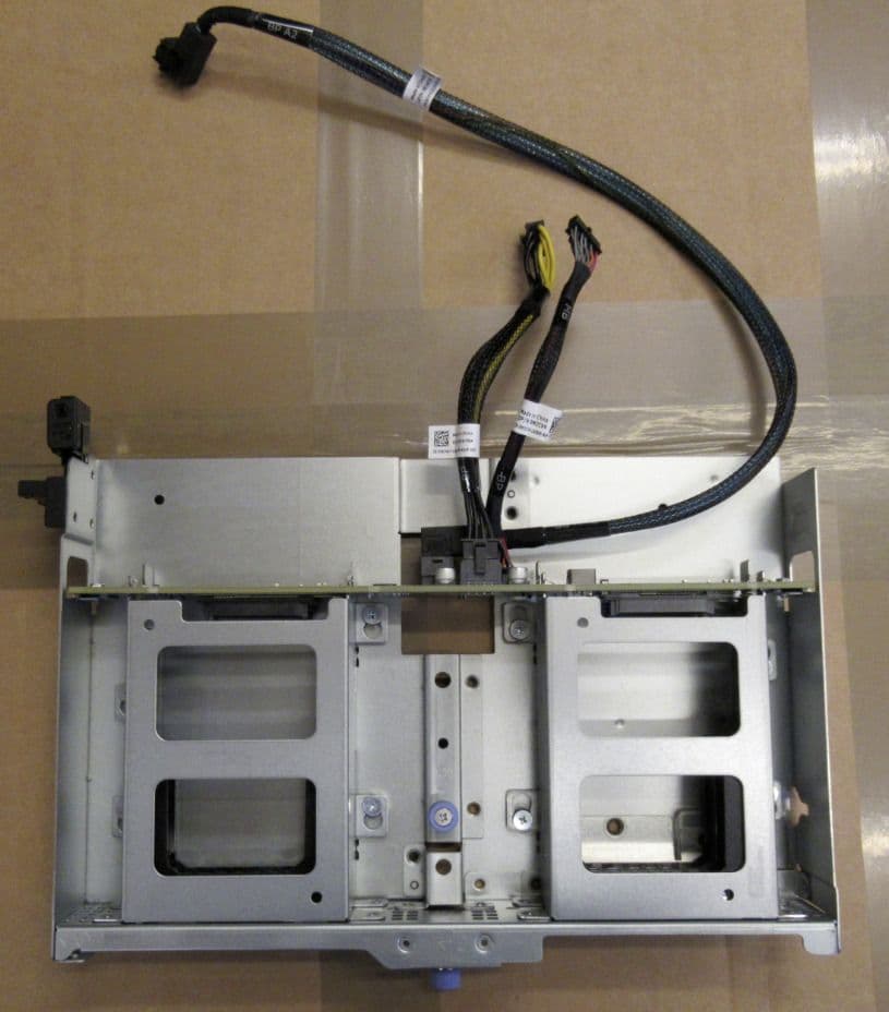 Dell R740XD 12x 3 5 Rear Hard Drive Cage 4x 2 5 Back Panel Kit HN1H8 ...