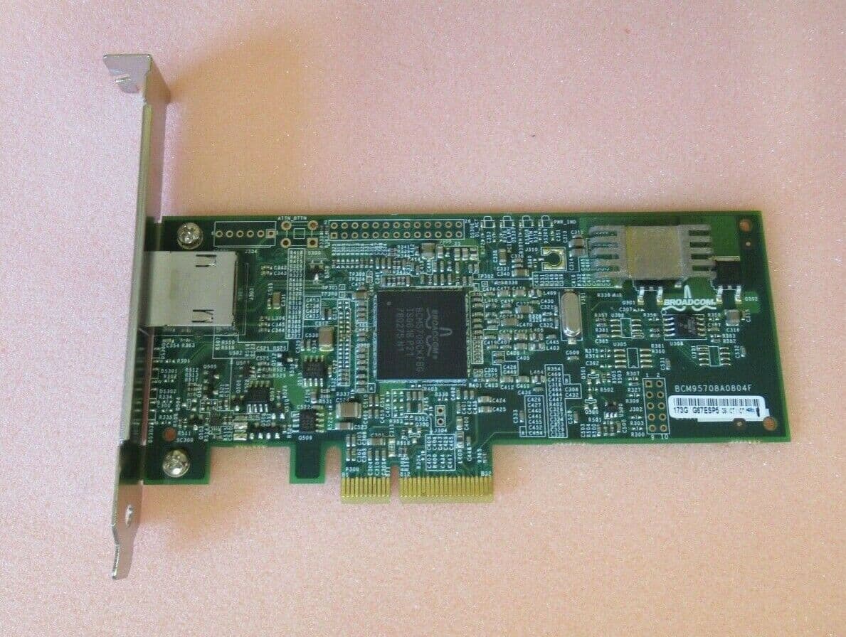 Dell R9002 Broadcom 5708 SinglePort RJ45 Gigabit Ethernet PCIe x4 ...