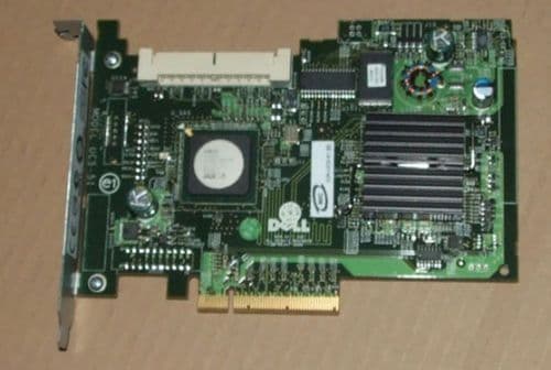 Dell SAS 5/iR PCIe SAS/SATA RAID Controller Card GU186 For PowerEdge ...