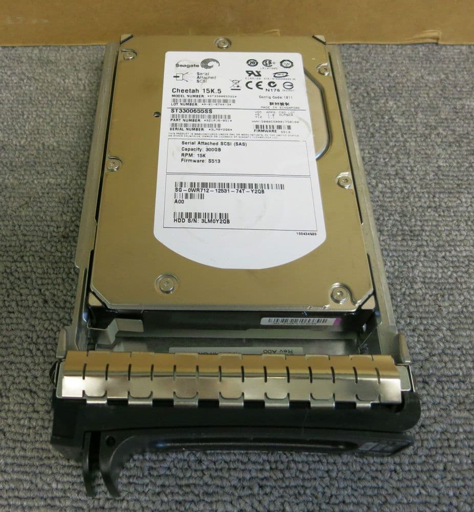 Dell Seagate Cheetah ST3300655SS 9Z1066-051 300GB 15K SAS 3 5" Hard ...