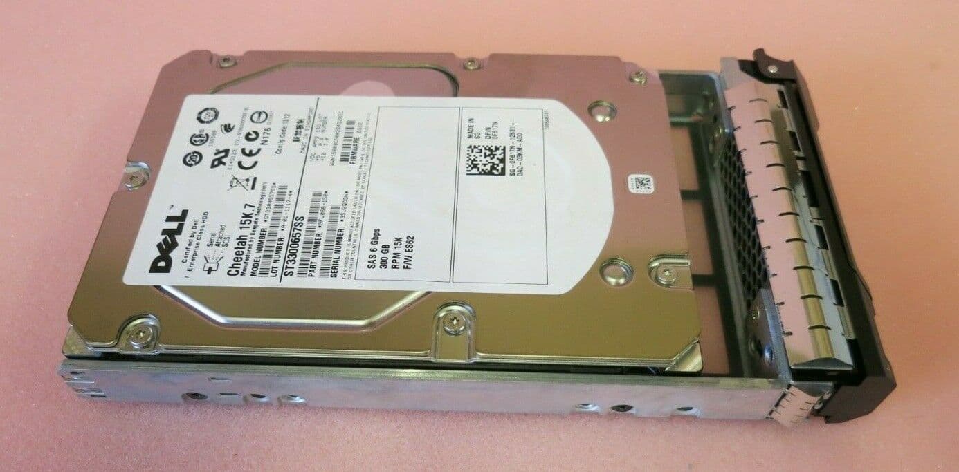 Dell ST3300657SS F617N Cheetah 15K 7 300GB 15000RPM SAS 16MB 3 5 ...