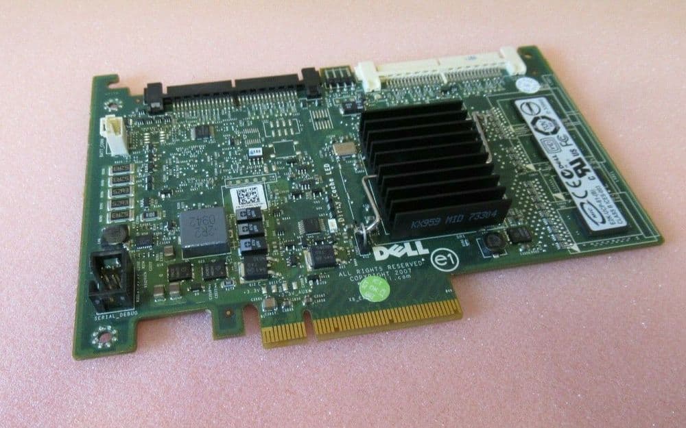 Dell T774H PowerEdge 2950 2970 1950 PERC 6/i SAS PCIe x8 Integrated ...