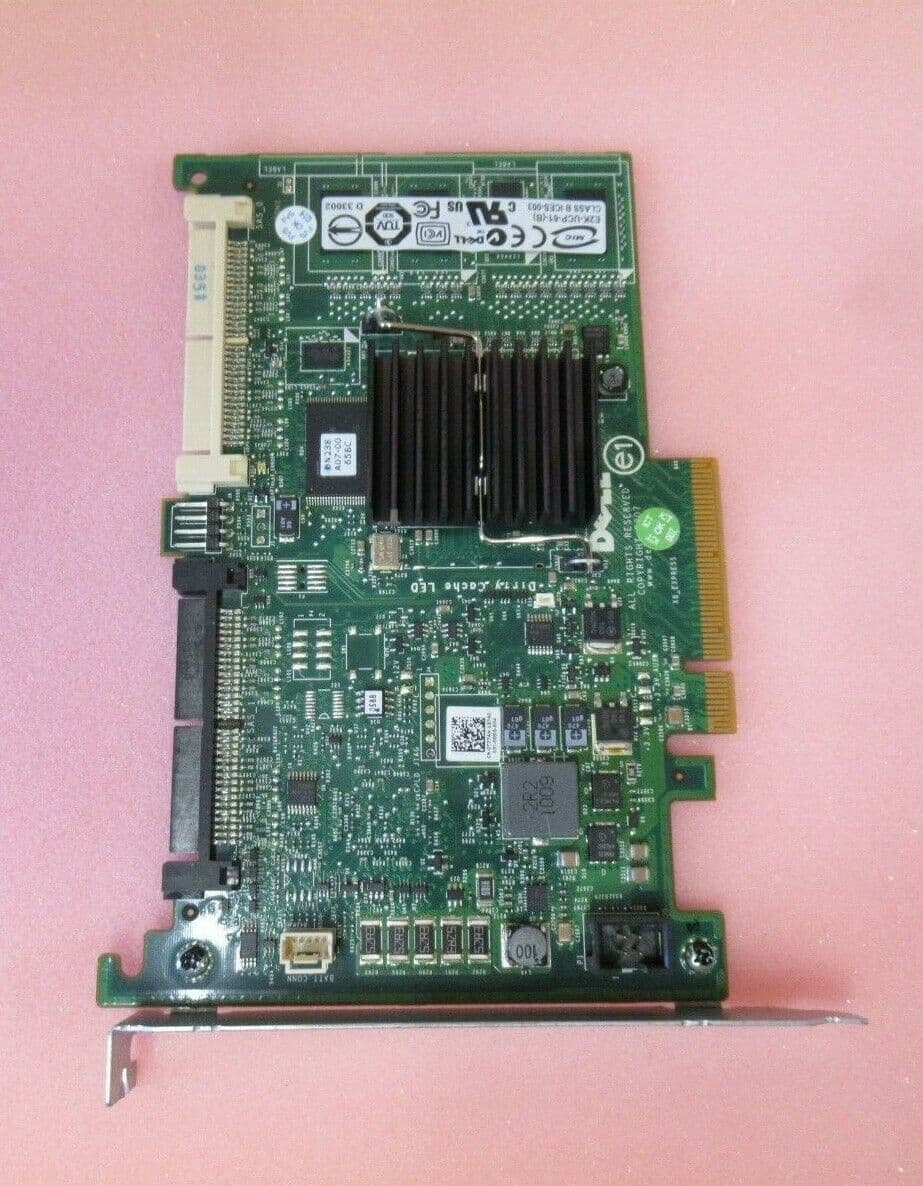 Dell T774H PowerEdge PERC 6/I RAID Controller Card Cable Y180K ...