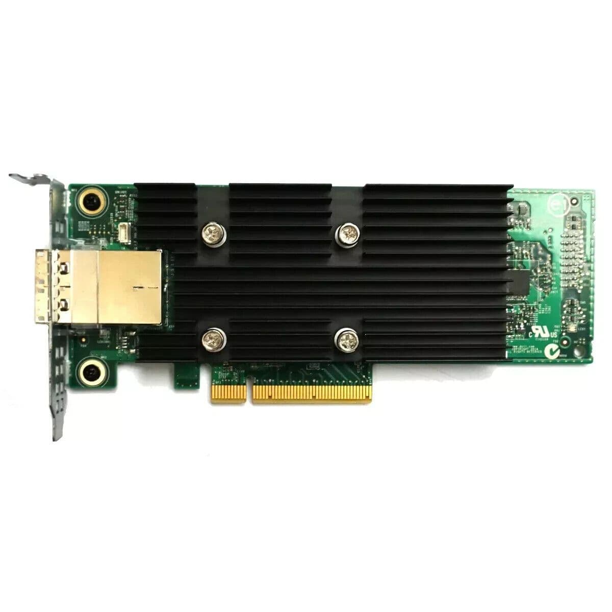 Dell T93GD 12Gbps SAS HBA Dual Port 12Gbps PCIe-x8 LP External SAS HD ...