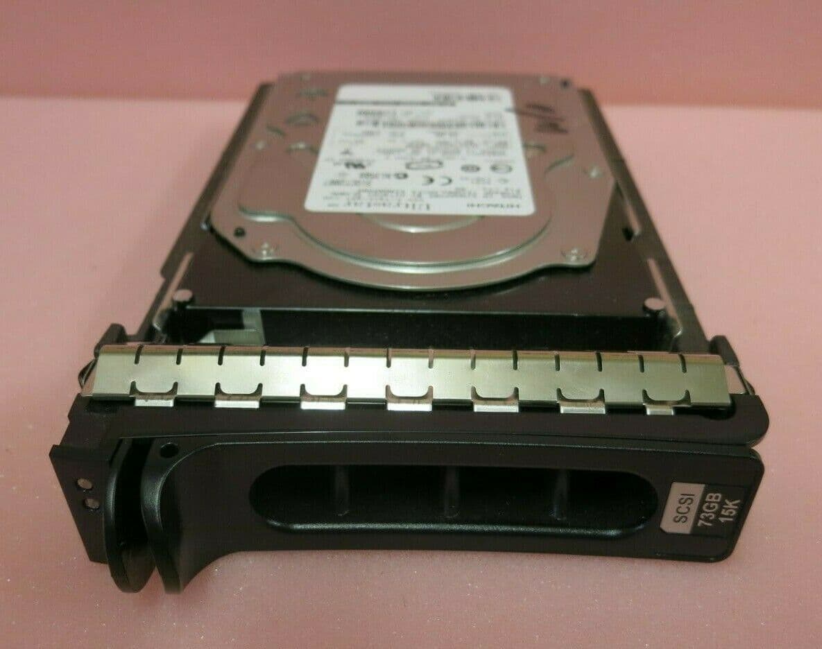 Dell TD653 HUS151473VL3800 0B20921 73GB 15k 15000RPM U320 SCSI 3 5" HDD