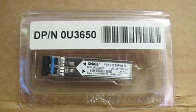 Dell U3650 Fiber FTRJ1319P1BTL SFP Tranceiver Up to 2 125 Gb/s Long Wave