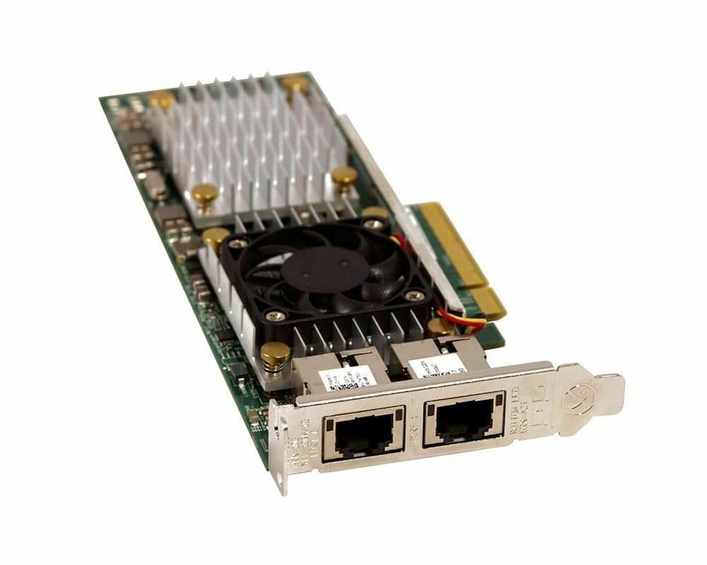 Dell W1GCR Broadcom 57810s Dual Port 10GbE RJ45 Converged Network ...
