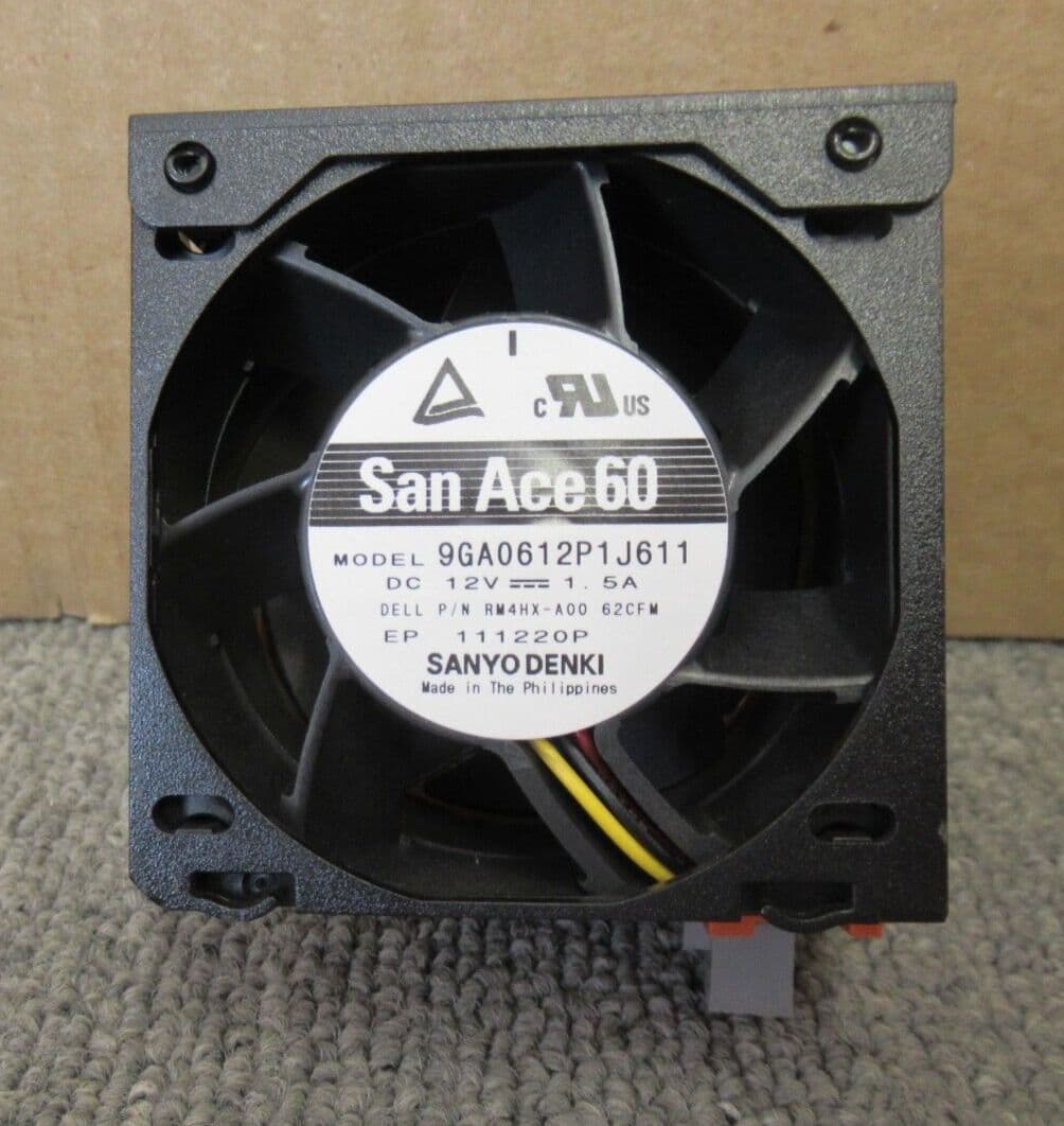 Dell WG2CK 9GA0612P1J611 PowerEdge R720 R720XD 9GA Series Axial Fan Module