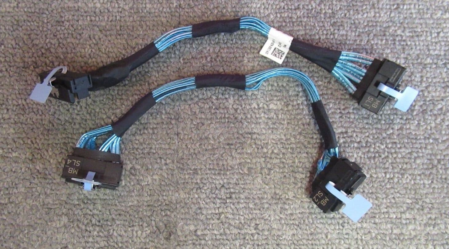 Dell WWJM2 0WWJM2 PowerEdge R7525 Motherboard Cable SL1 SL2 To SL3 SL4