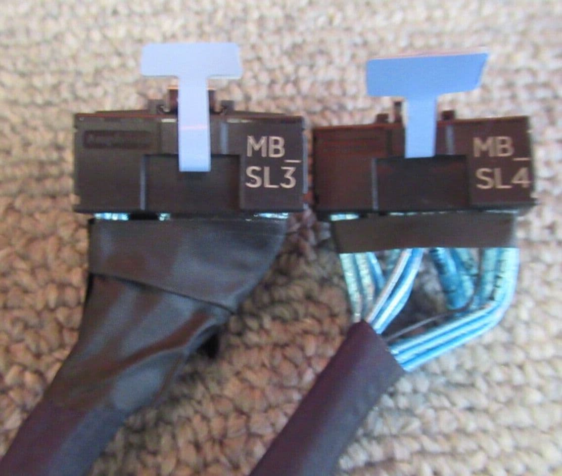 Dell WWJM2 0WWJM2 PowerEdge R7525 Motherboard Cable SL1 SL2 To SL3 SL4