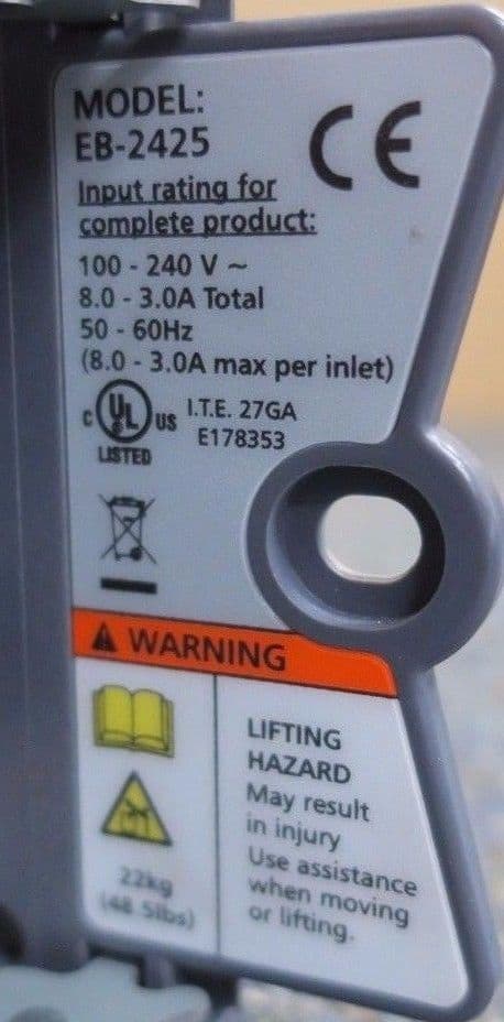 Dell Xyratex Compellent EB-2425 24-Bay SAS Enclosure 11x 146GB 2x ...