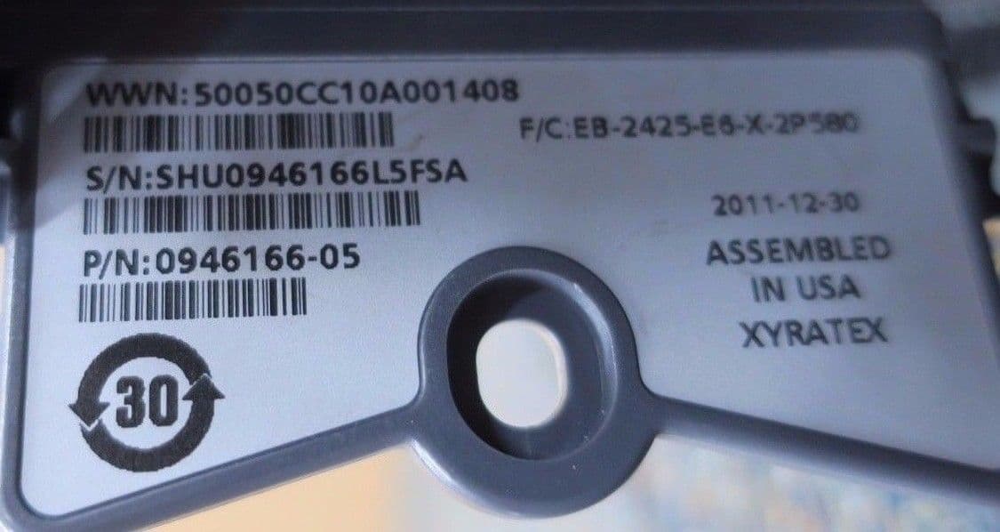 Dell Xyratex Compellent EB-2425 24-Bay SAS Enclosure 16x 600GB 2x ...