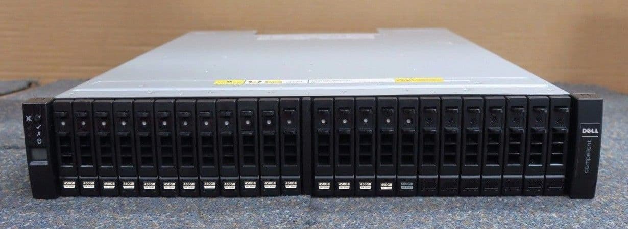 Dell Xyratex Compellent EB-2425 24 x 2 5" 2U 16 x 450GB SAS Storage ...