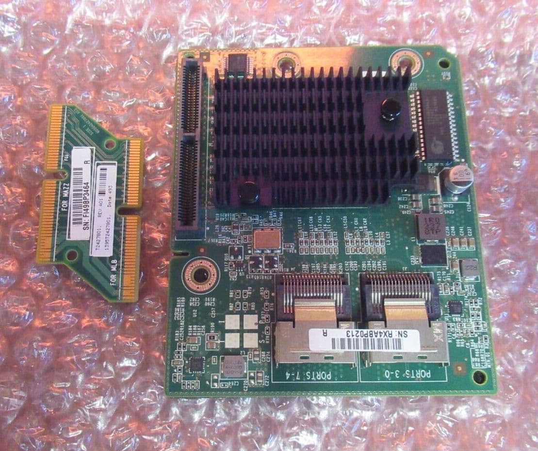 Dell Y7PHC HH4P1 PowerEdge C6220 C8220 8 Port Mezz RAID and Interposer Card
