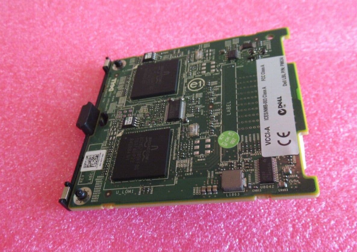 Dell YY424 PowerEdge Broadcom 5708 1GB Dual Port Mezzanine Card