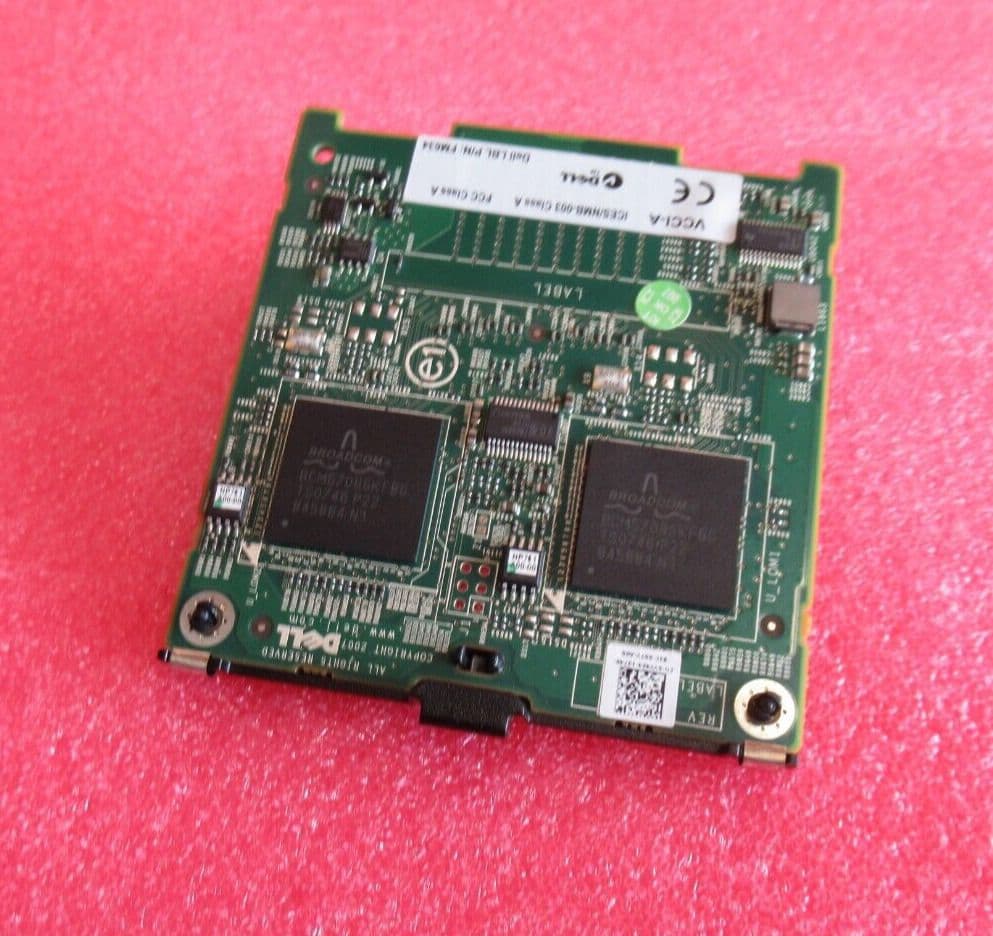 Dell YY424 PowerEdge Broadcom 5708 1GB Dual Port Mezzanine Card