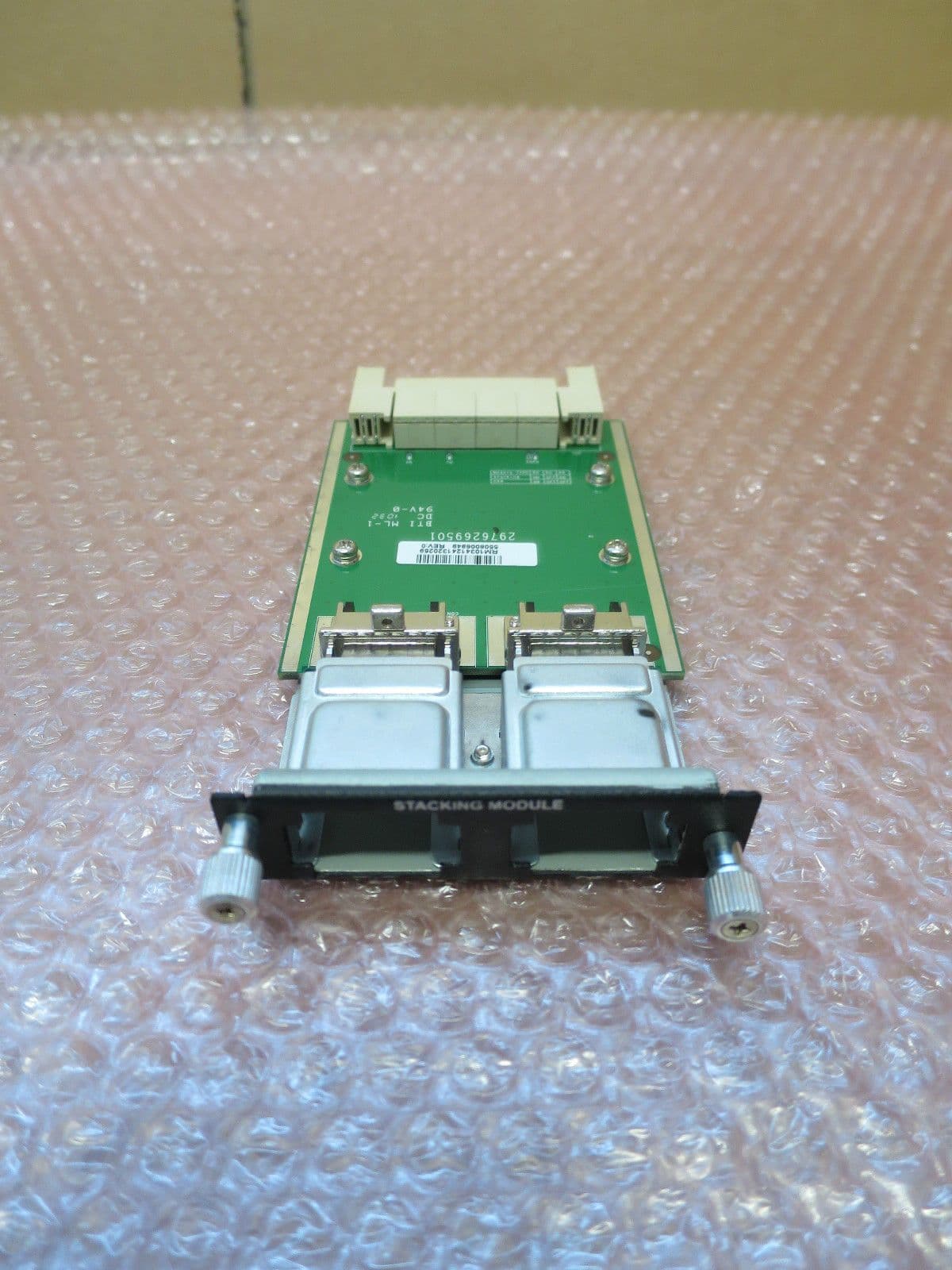 Dell YY741 10GB Fibre Dual Stacking Module Card PowerConnect 6224 6248 ...