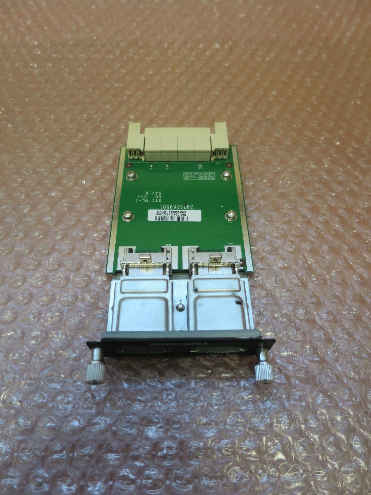 Dell YY741 10GB Fibre Dual Stacking Module Card PowerConnect 6224 6248 ...