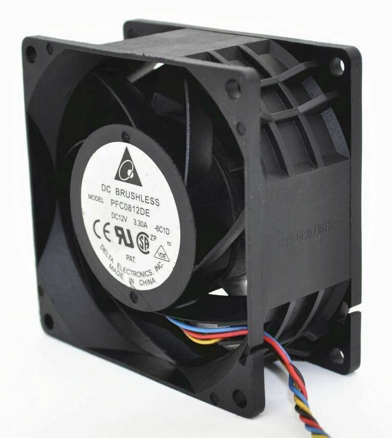 Delta DC12V 3 30A 80x80x38MM Brushless Fan Module PFC0812DE