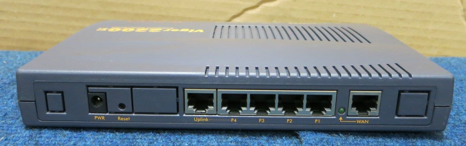 Draytek Vigor 2200e 4 Port Broadband Vpn Firewall Router Switch
