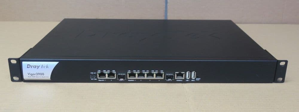 Draytek Vigor3900 Router Firewall Multi-WAN Security Appliance 1U Rackmount