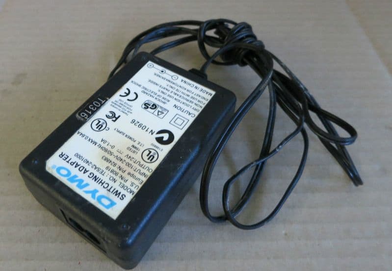 Dymo AC Power Supply Adapter 100-240V 0 64A 50-60Hz 24V 0-0 1A - TESA2 ...