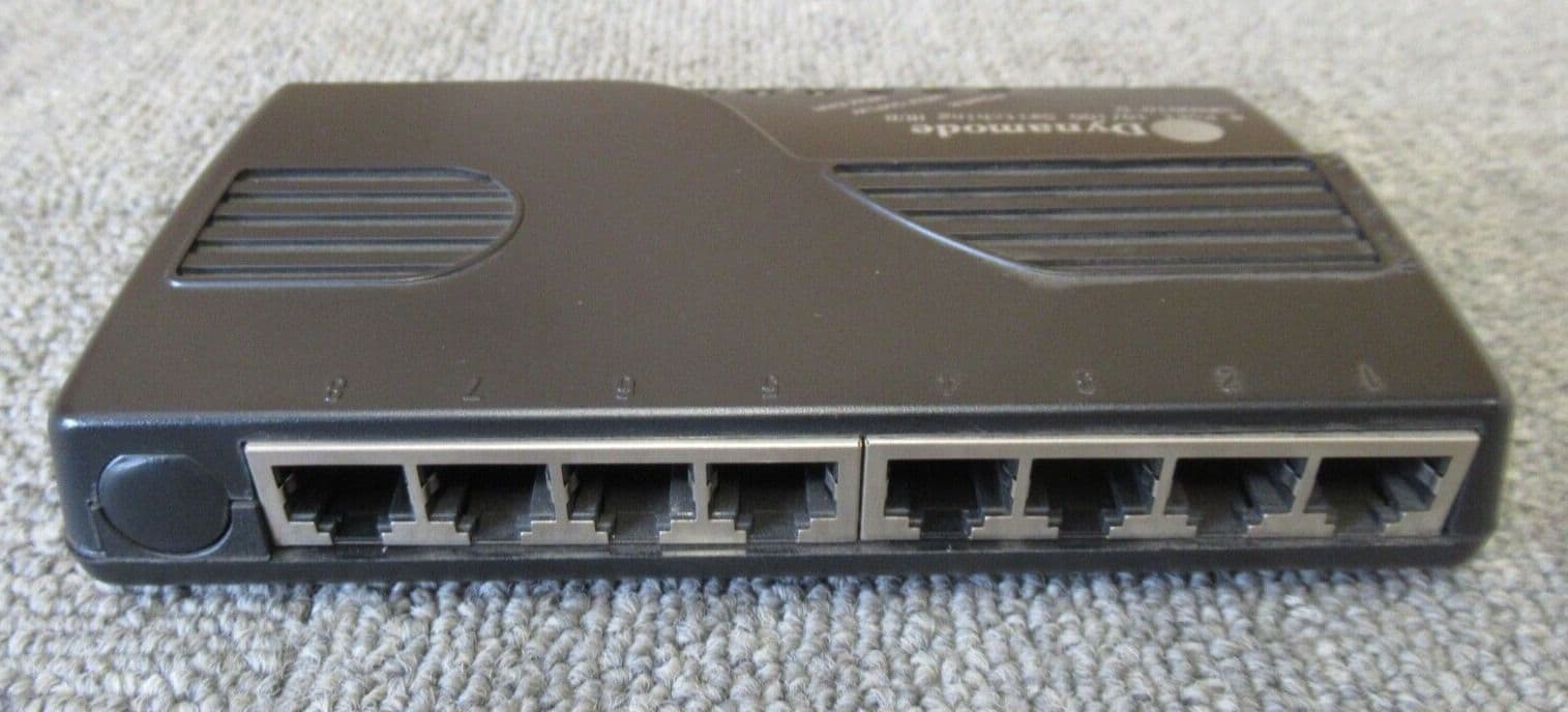 Dynamode SW80010-D 8 Port 10/100Mbps External Desktop Ethernet Network ...