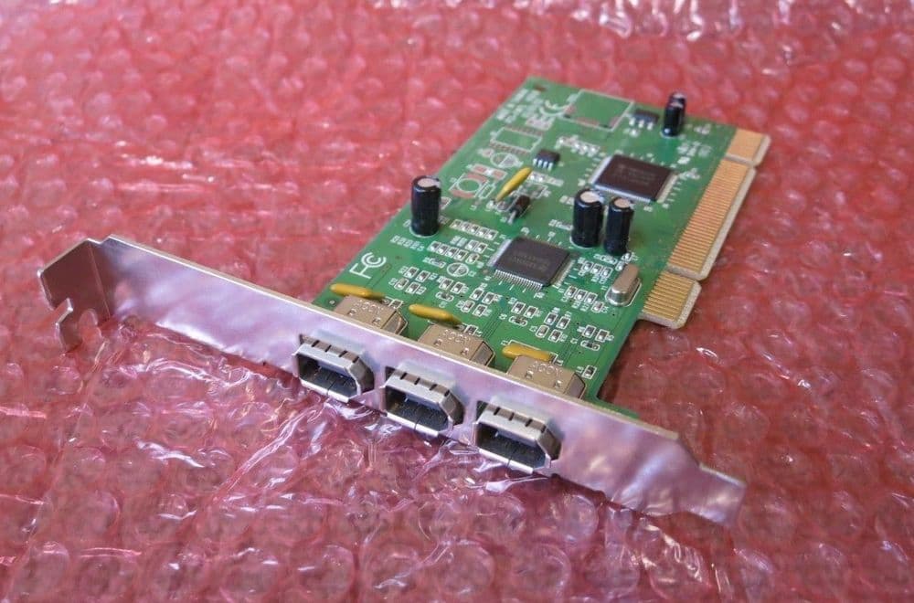 Dynex DX-FC103 3 Port FireWire 400 / IEEE 1394 PCI Plug In Adapter Card