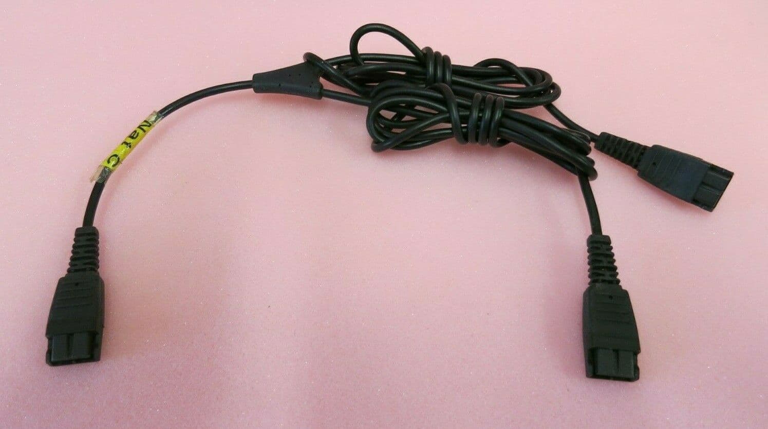 Eartec Office EAR-QD006 Y Training Cable with Plantronics Quick Disconnect