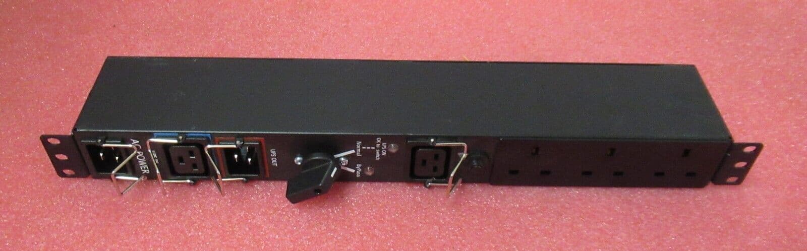 Eaton MBP3KIB Hotswap MBP BS 3000VA 1U Rackmount Maintenance Bypass Panel
