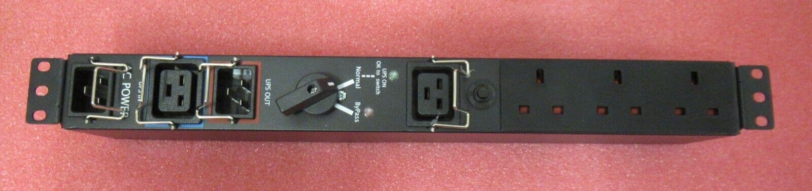 Eaton MBP3KIB Hotswap MBP BS 3000VA 1U Rackmount Maintenance Bypass Panel