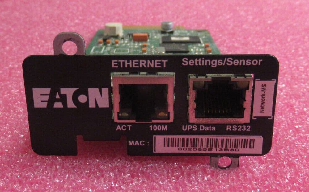 Eaton Network Card 710-00255-08 UPS Network Management Card-MS