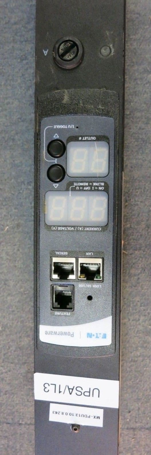 Eaton PW107MA0UA10 16 Outlets Rack Mount Managed Power Distribution ...