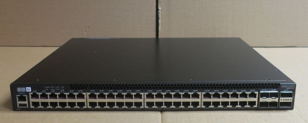 Edge-Core AS4610-54P 48x 1GE PoE RJ45 4x 10GE SFP 2x 20G QSFP ONIE ...