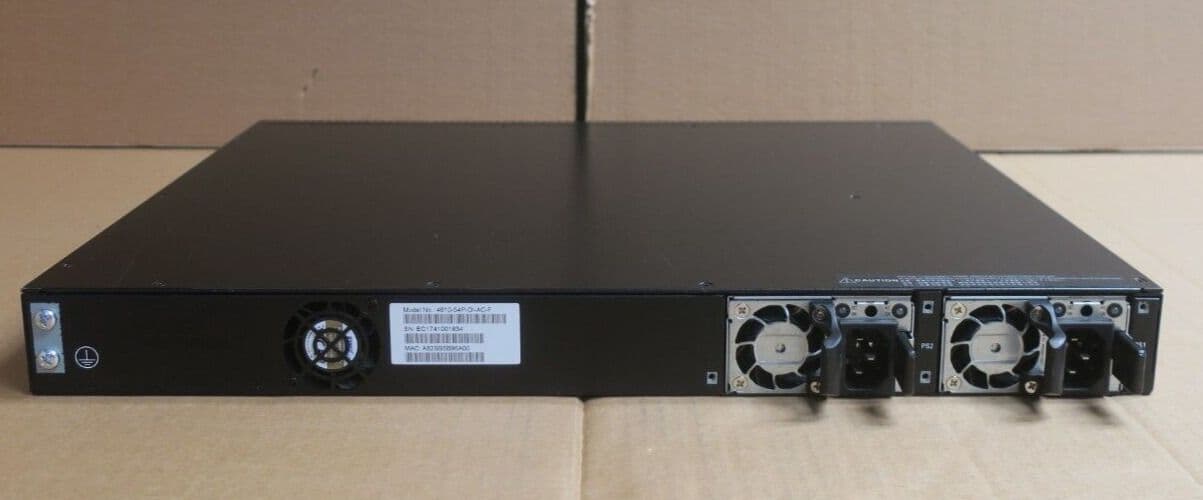 Edge-Core AS4610-54P 48x 1GE PoE RJ45 4x 10GE SFP 2x 20G QSFP ONIE Switch - 364723886321