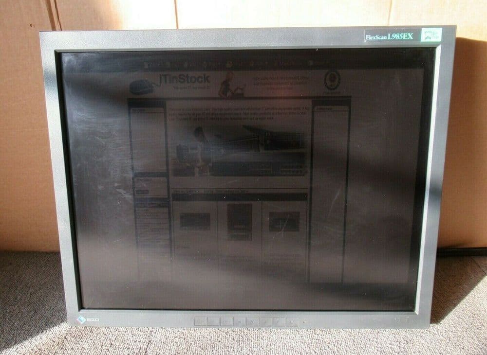 Eizo FlexScan L985EX 0FTD0348 21 3" LCD TFT Monitor Black UXGA DVI VGA USB