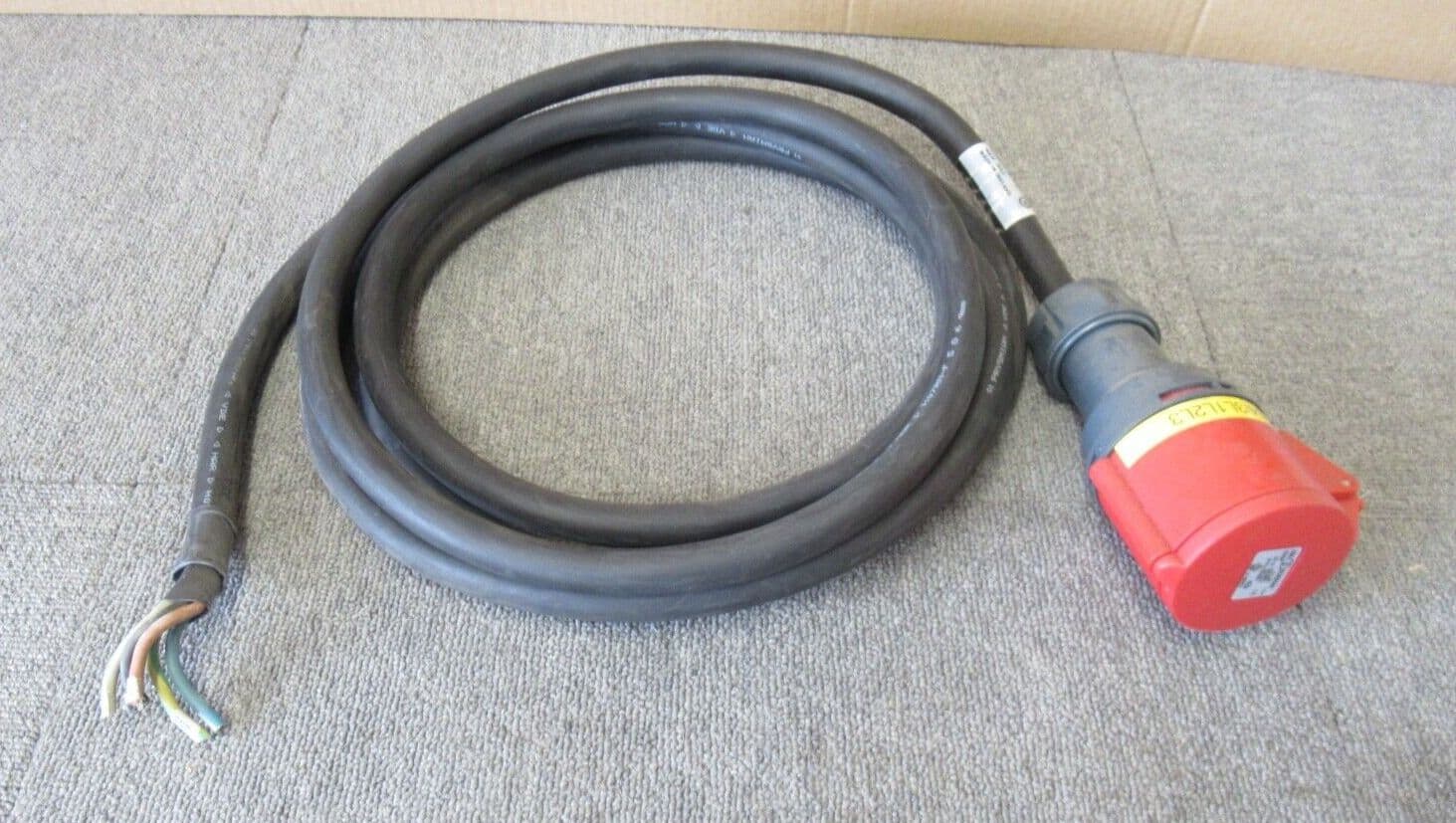 EMC 038-003-274 15FT 4 5M 3 Phase K52S30 32A 415V Male To Female Cable