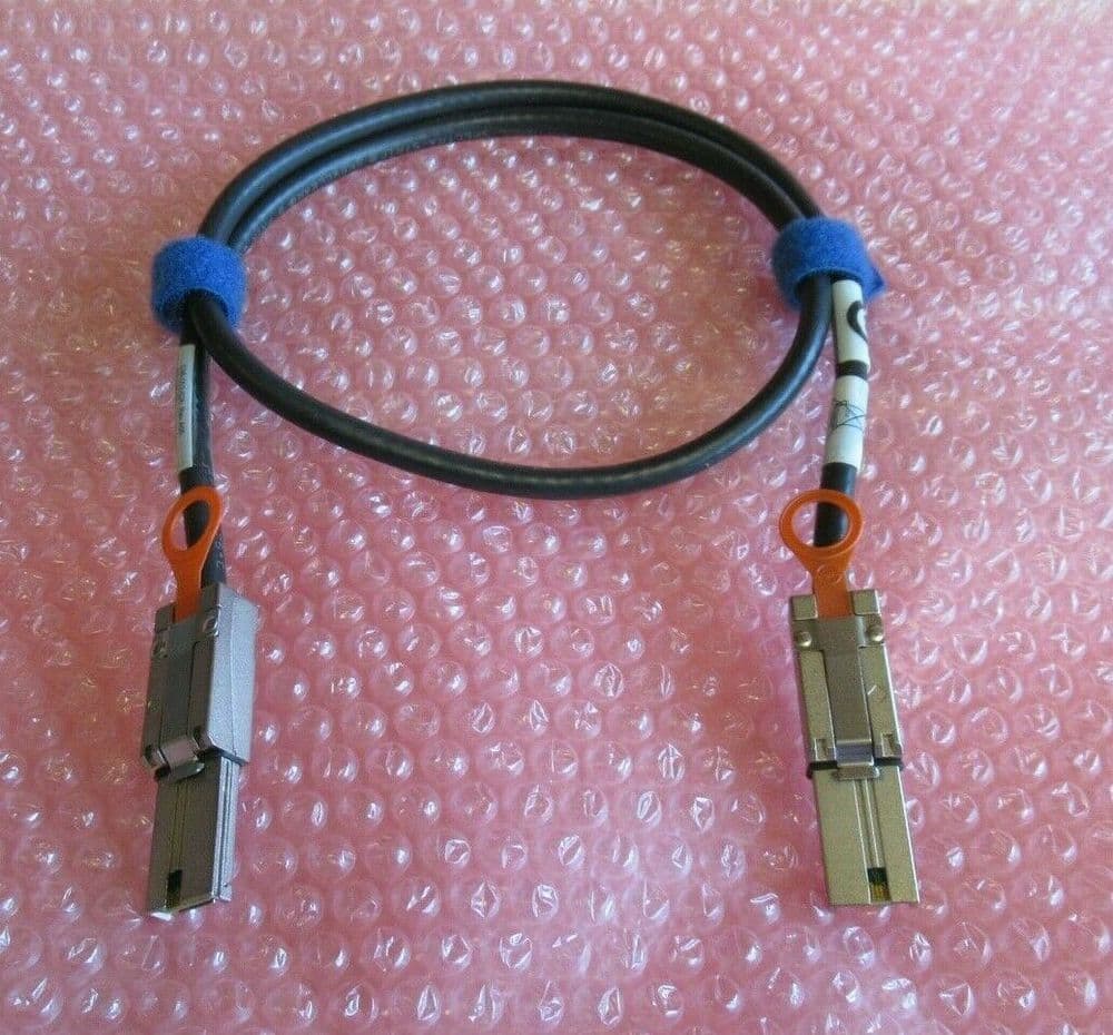 EMC 038-003-626 1M SFF-8088 To SFF-8088 Mini-SAS Keyed Expansion Cable