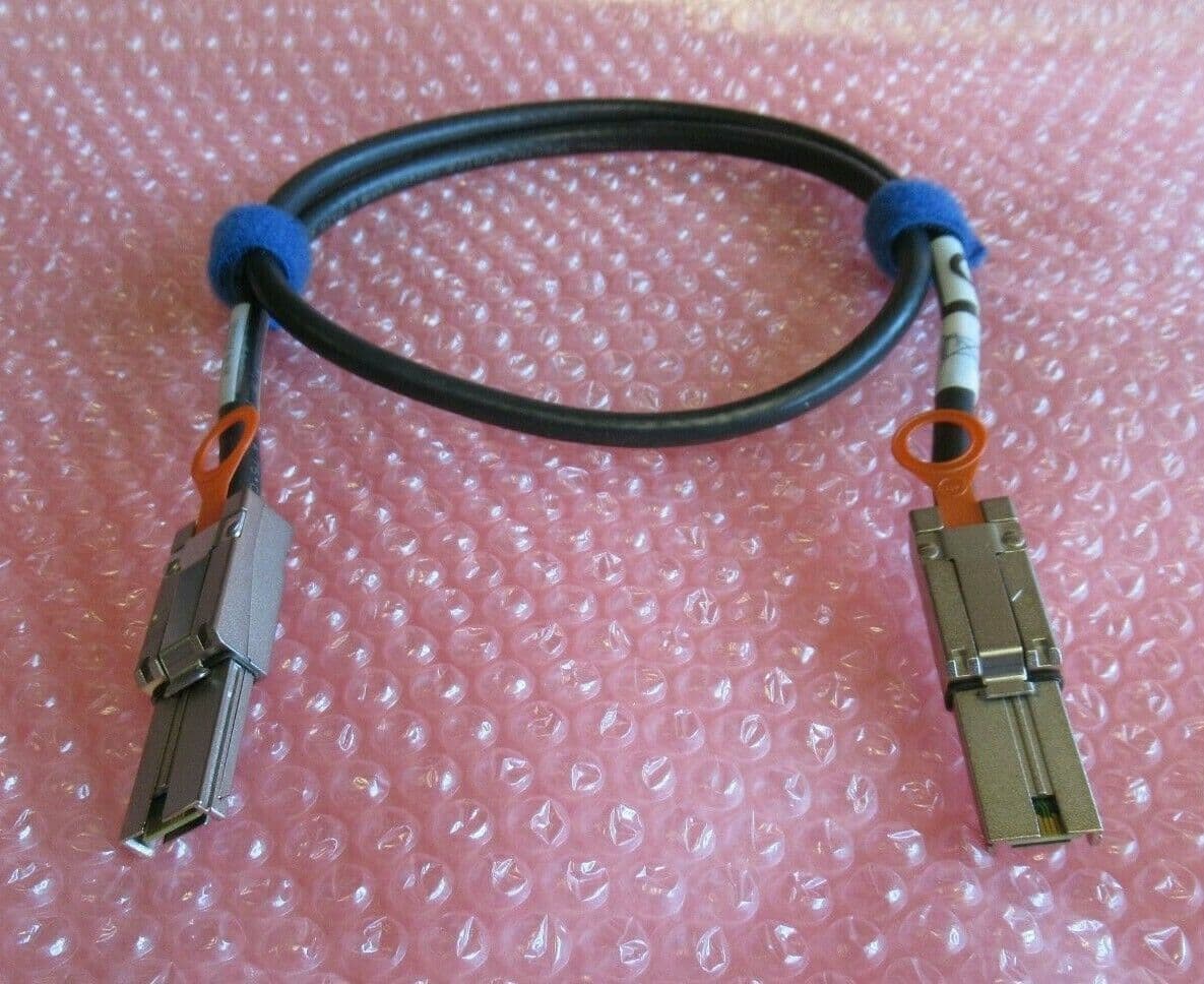 EMC 038-003-626 1M SFF-8088 To SFF-8088 Mini-SAS Keyed Expansion Cable