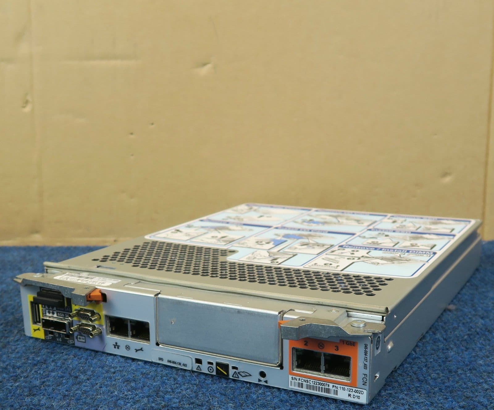 EMC 110-123-002D iSCSI Storage Processor / Controller With BBU For VNXe3100