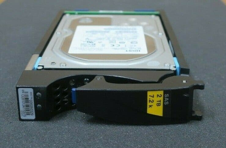 EMC 2TB 6G 7 2K 3 5 SAS HDD 005050329 V4-VS07-020 For EMC VNX 5100 5300 ...