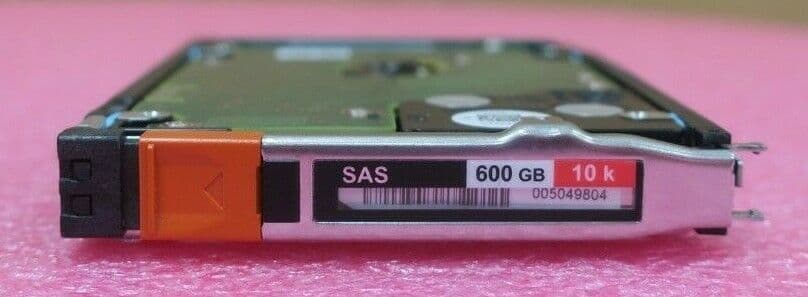 EMC 600GB 10K 6G SFF SAS 2 5" Hot-Plug Hard Drive HDD 005049804 V6-2S10-600