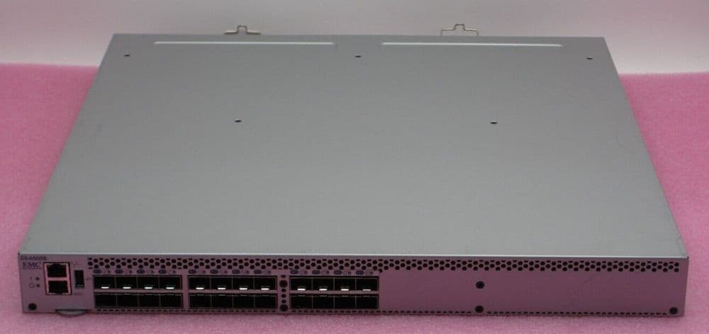 EMC Brocade 6505 24x 16Gb SFP 24-Active FC SAN Switch EM-6505-12-8G-0R