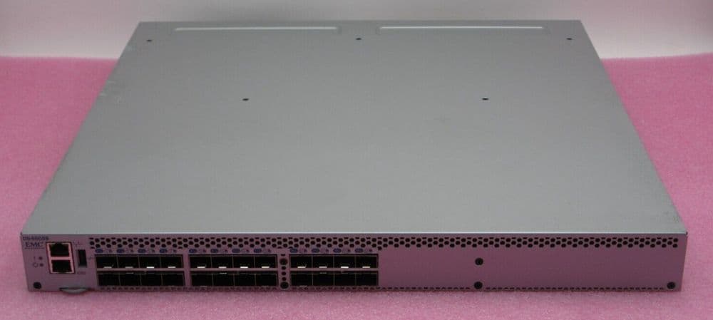 EMC Brocade 6505 24x 16Gb SFP 24-Active FC SAN Switch EM-6505-24-16G-1R