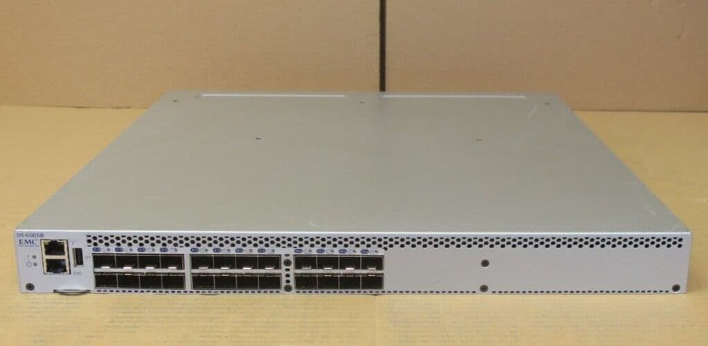 EMC Brocade DS-6505B 24-Port 16Gb FC SAN Switch EM-6505-24-16G-R 24 ...